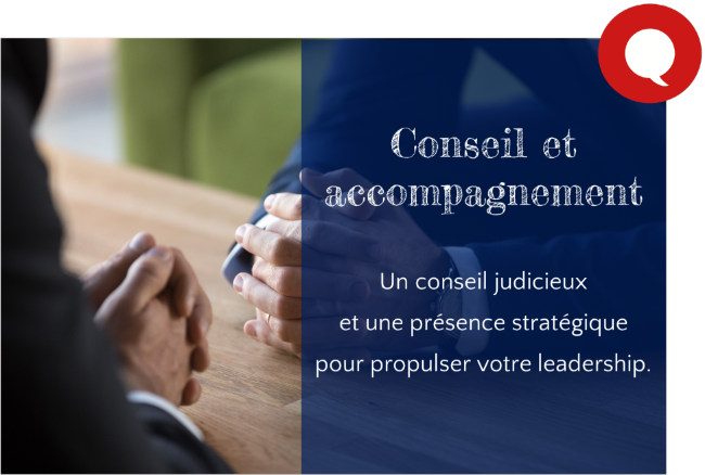 CONSEIL / ACCOMPAGNEMENT – Lion Stratégie et communication d'affaires
